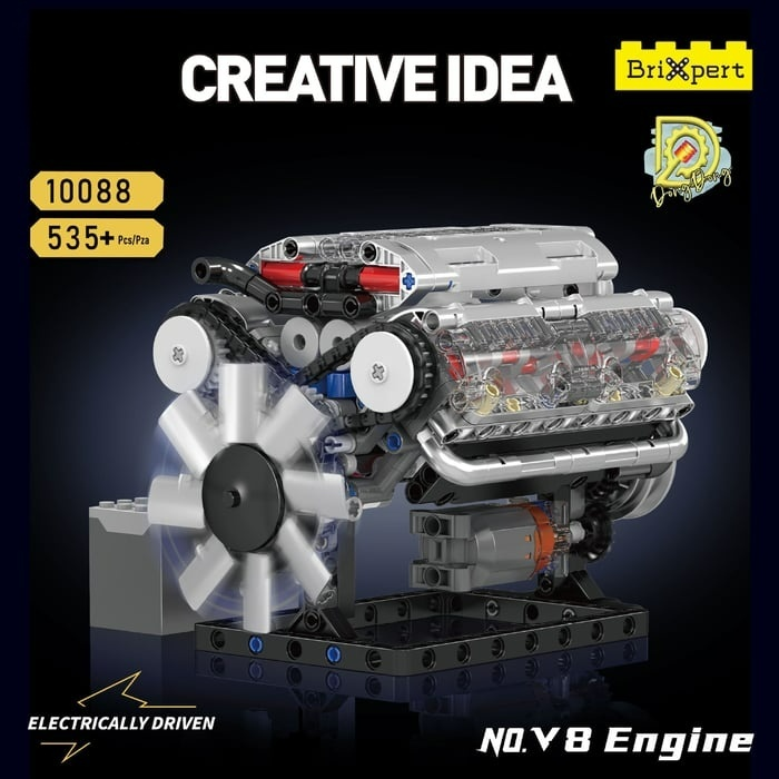 🚙Limited time limited edition 🚗v8 engine model kit – imsgurus